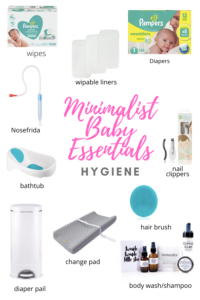 The Complete List of Minimalist Baby Essentials for The First 6 Months ...